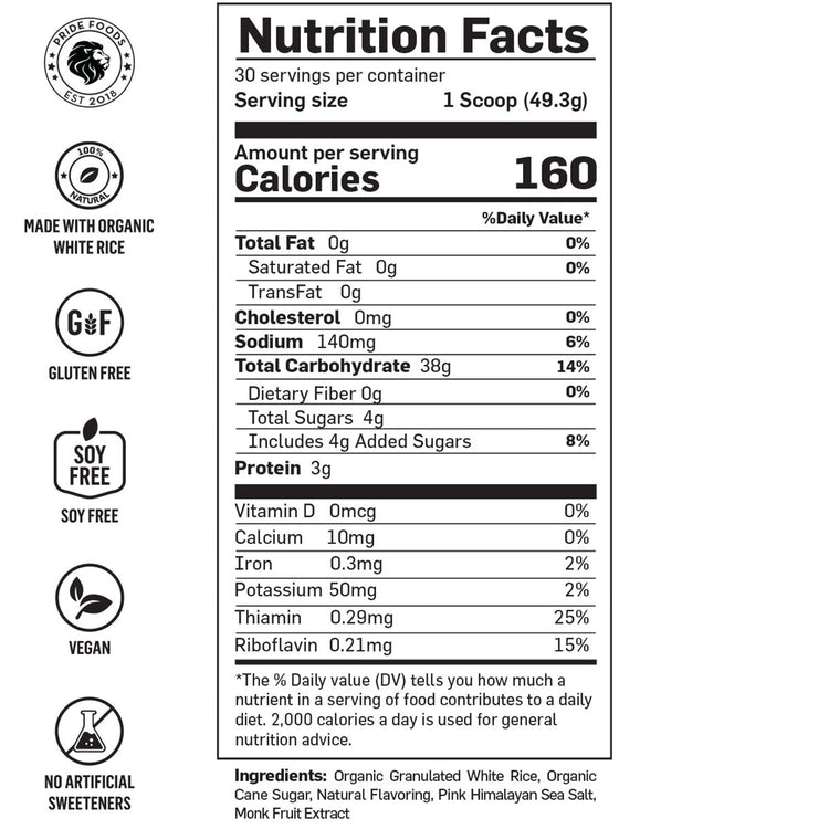 Rice 'N Grinds - Natural Hot Rice Cereal – PrideFoods